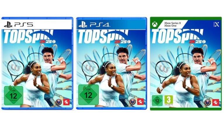 "Top Spin 2K25" erscheint 2024 für die Playstation 5/4 & Xbox Series X ...