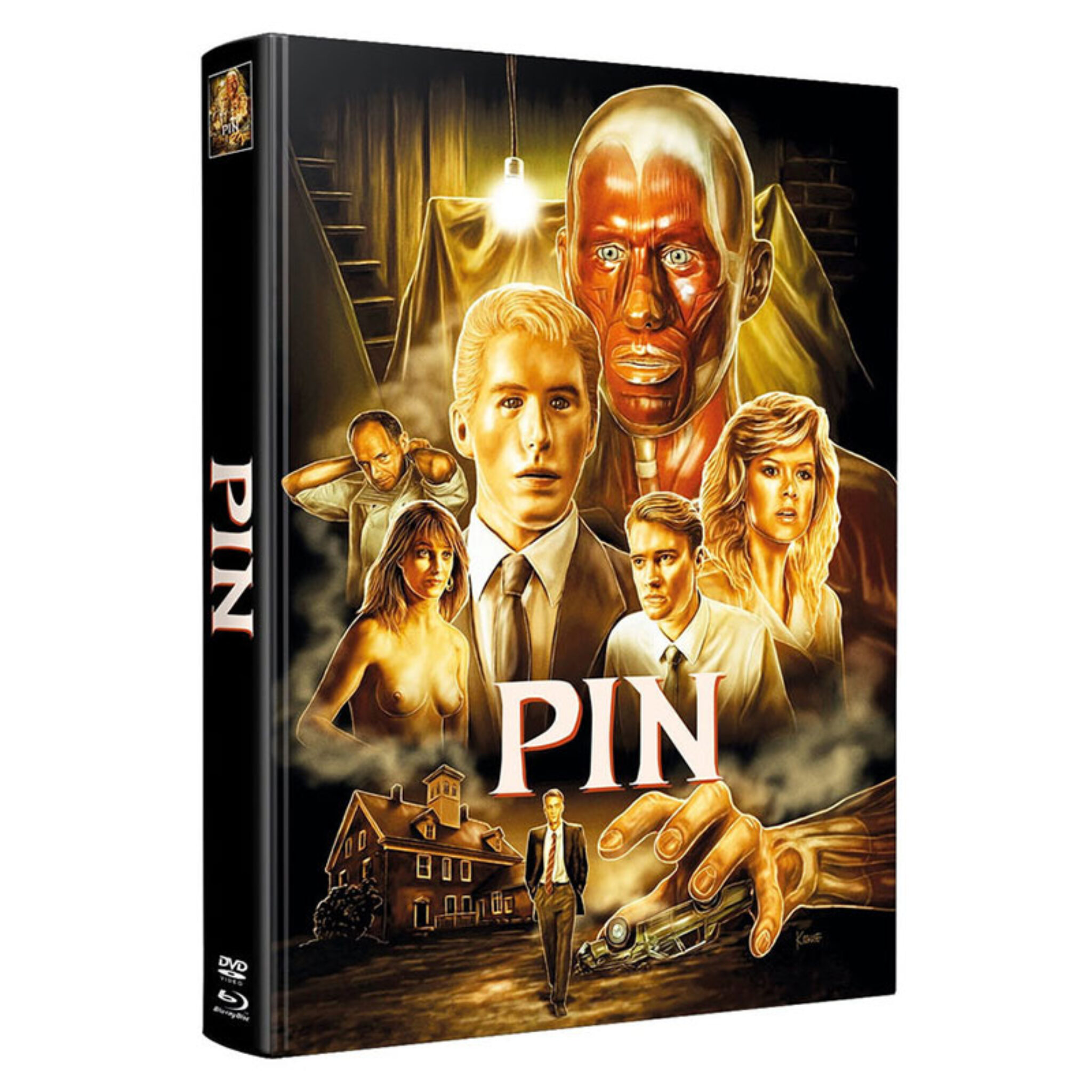 Horror-Thriller "Pin" im wattierten Blu-ray Mediabook ab März 2024