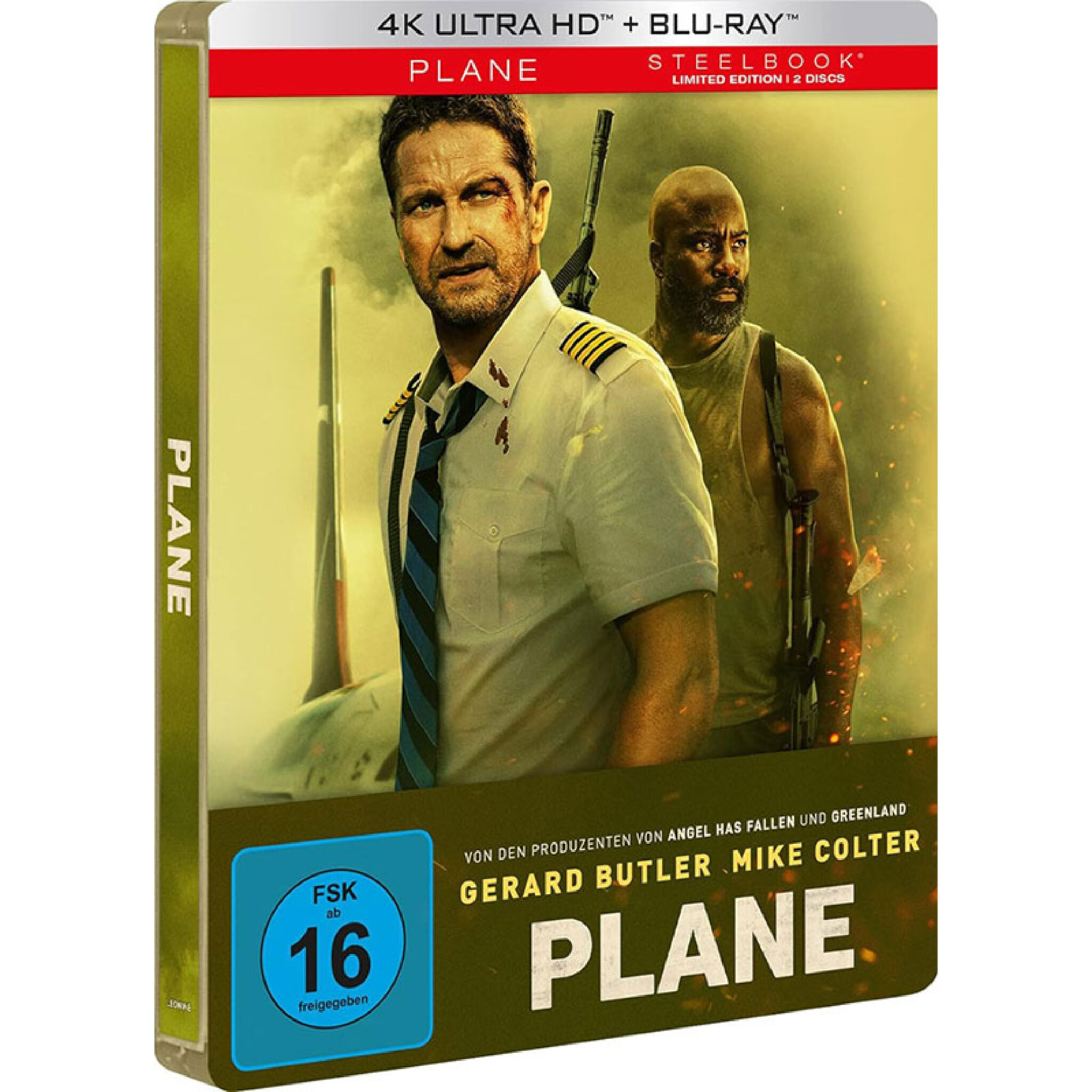 [Prime] "Plane" im Steelbook (4K UHD + Blu-ray) für 18,67€