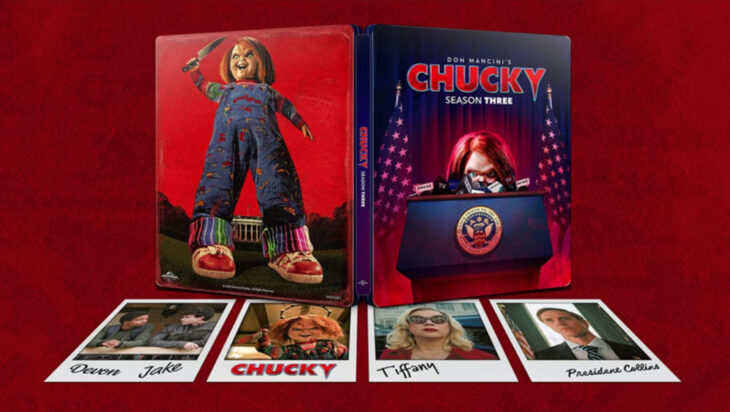 „Chucky (2021)“ Staffel 3 im Blu-ray Steelbook ab September 2024 (UK)