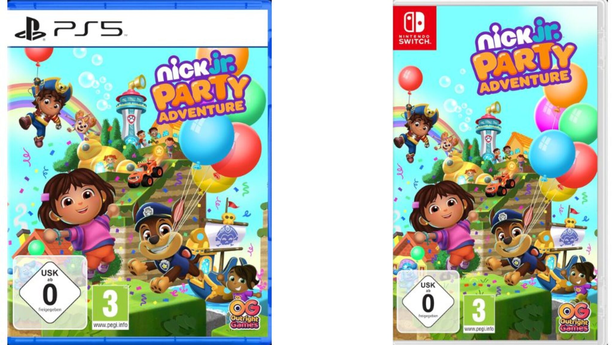 "Nick Jr. Party Adventure" ab Oktober 2024 für Playstation 5 & Nintendo ...