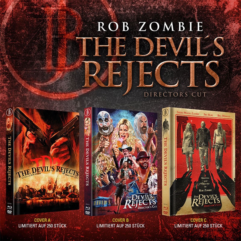 Rob Zombie´s Firefly Trilogie ab 2024/2025 in mehreren Blu-ray ...