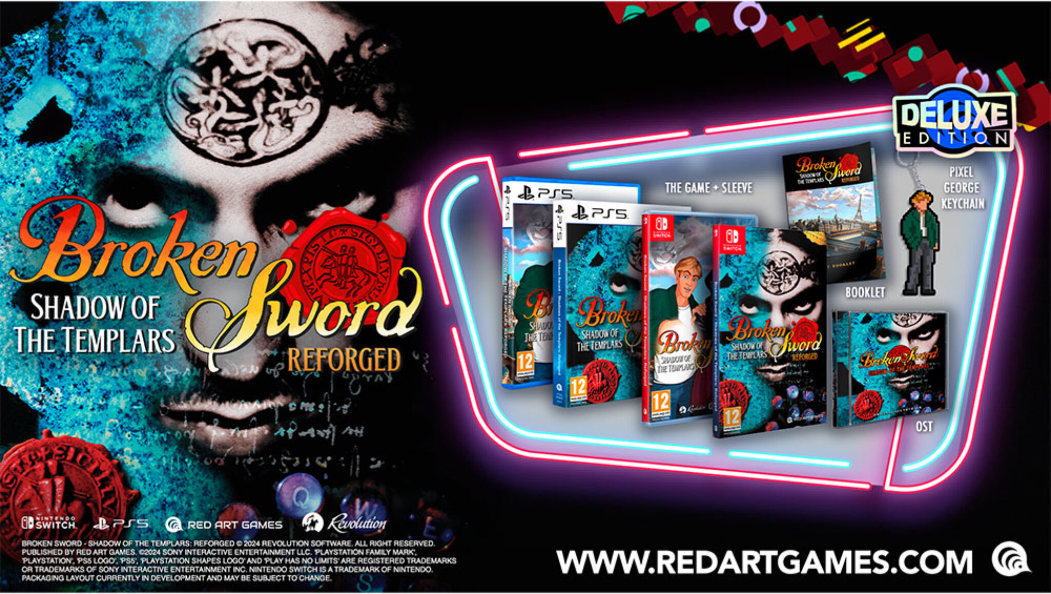 "Broken Sword - Shadow of the Templars: Reforged" Deluxe Edition ...