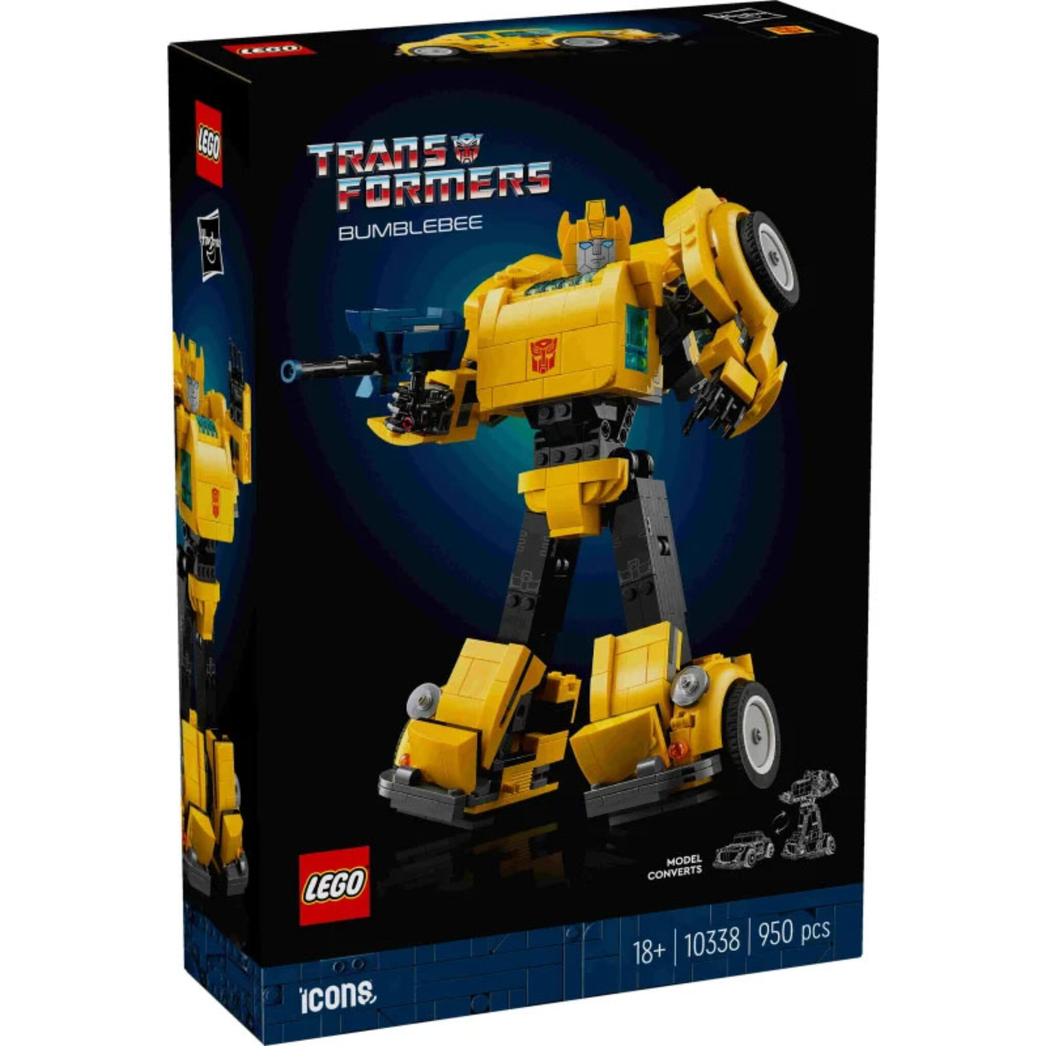 LEGO Icons „Transformers Bumblebee“ #10338 für 57,99€ LEGO Icons „Transformers Bumblebee“ #10338 für 57,99€