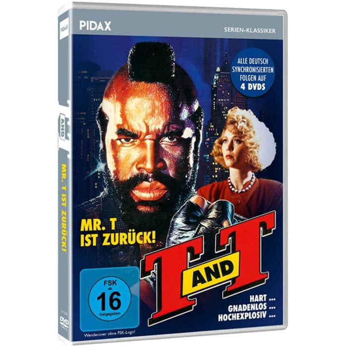 "T and T - Mr. T ist zurück! (1989)" die komplette Serie ab Dezember 2024 auf DVD