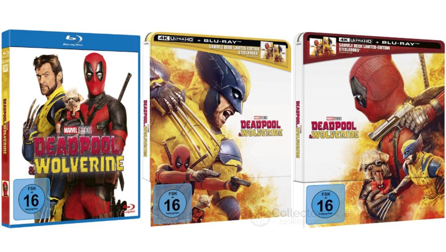 "Deadpool & Wolverine" in 2 4K UHD Steelbooks & Standard Varianten ab ...