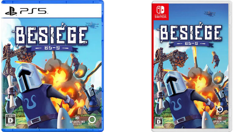 "Besiege" für die Playstation 5 & Nintendo Switch ab Dezember 2024