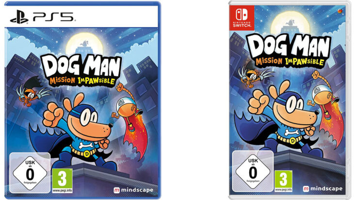 "Dog Man: Mission Impawsible" für die Playstation 5 & Nintendo Switch ...