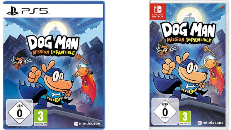 "Dog Man: Mission Impawsible" für die Playstation 5 & Nintendo Switch ...