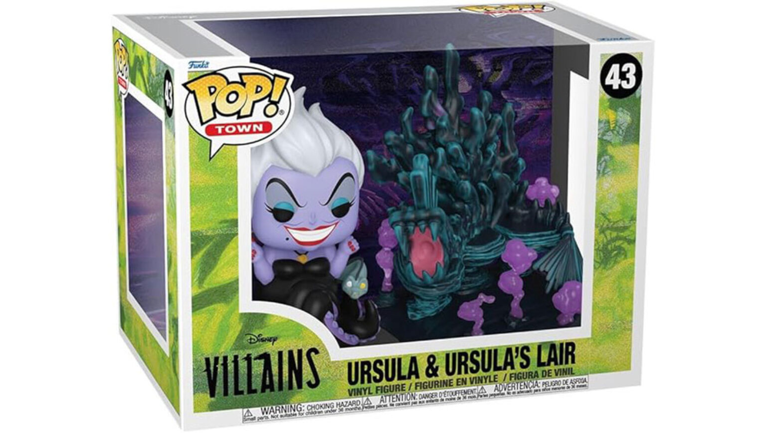 Funko Pop! Town: Disney Villains „Ursula & Ursula's Lair“ ab Dezember 2024