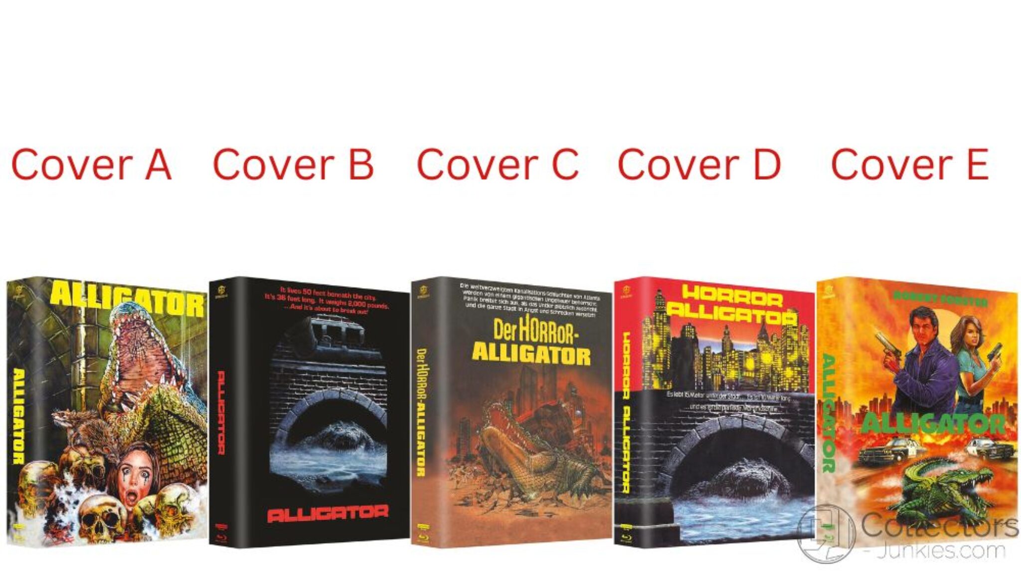 "Der Horror-Alligator" in mehreren 4K Mediabooks ab 2025 - Update2