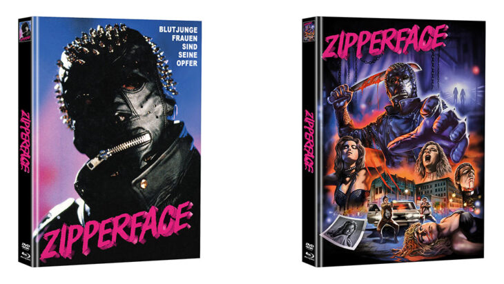 "Zipperface" ab Februar 2025 in 2 Blu-ray Mediabooks - Update