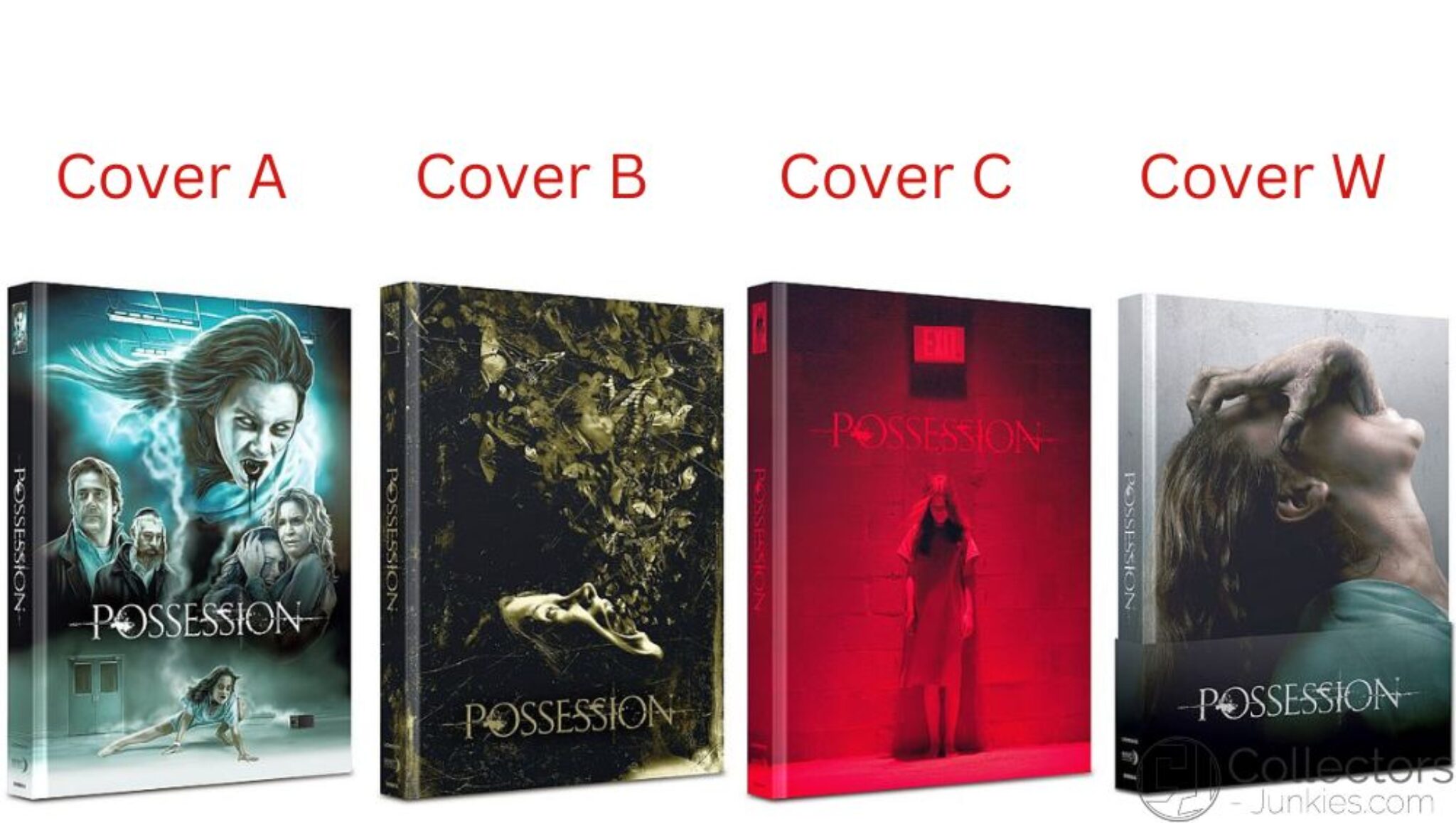 "Possession - Das Dunkle in Dir" ab April 2025 in 4 Blu-ray Mediabooks