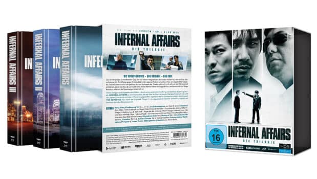 "Infernal Affairs Trilogy" als 4K Collectors Edition ab Mai 2025