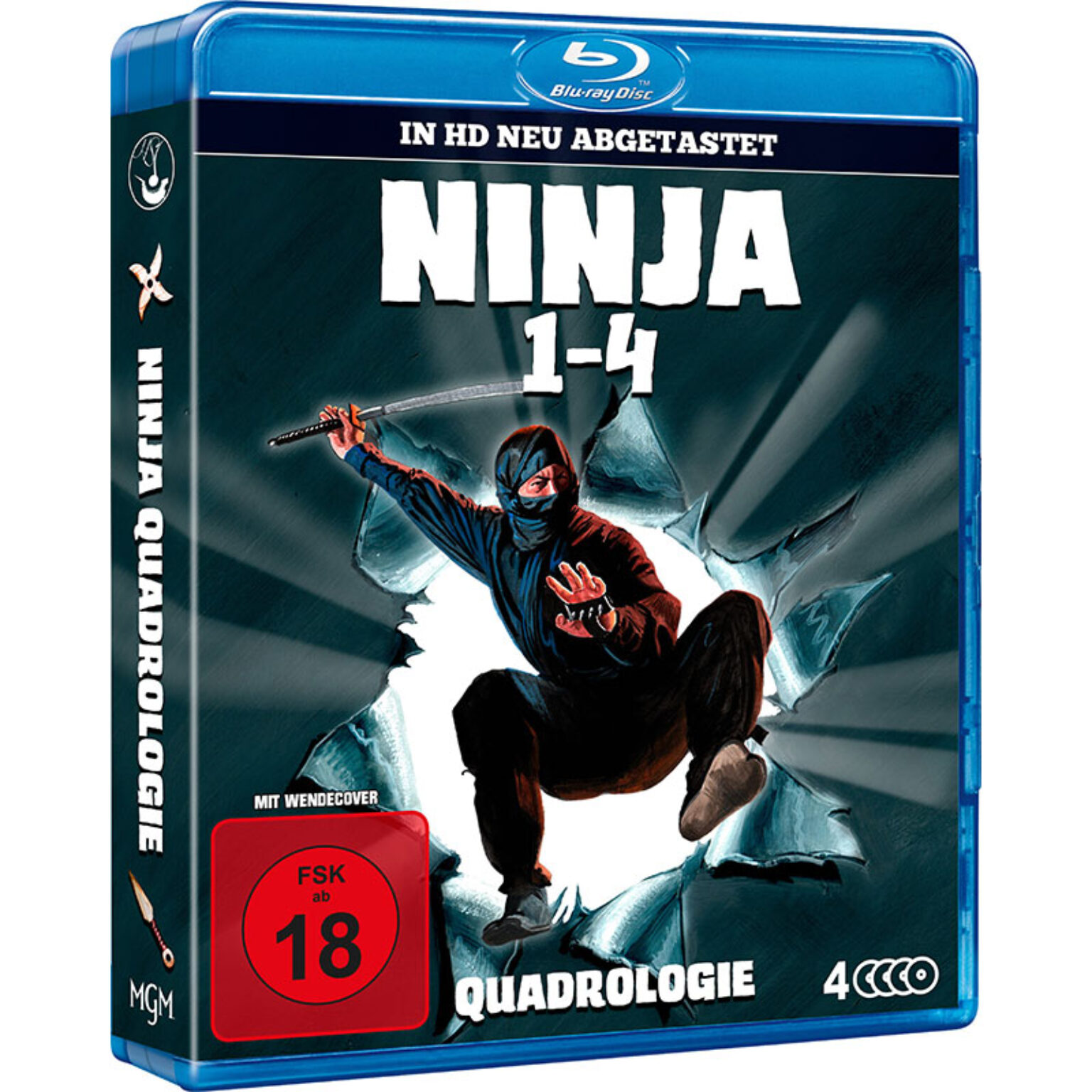 "Ninja Quadrologie" Blu-ray Standard Variante ab Juli 2025