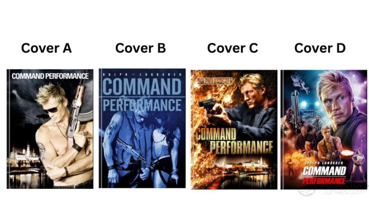 "Command Performance" in 4 Blu-ray Mediabooks ab Januar 2026 - Update