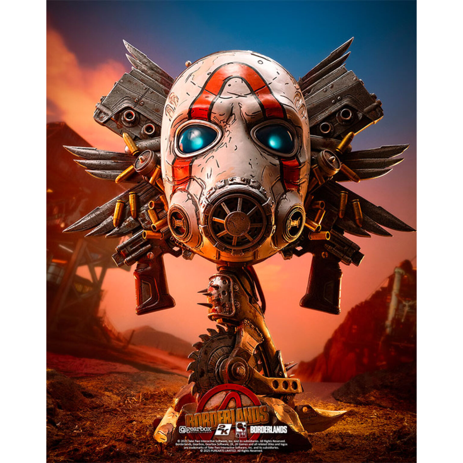 Borderlands: "Psycho Bandit Art Mask" von Pure Arts ab 2. Quartal 2026