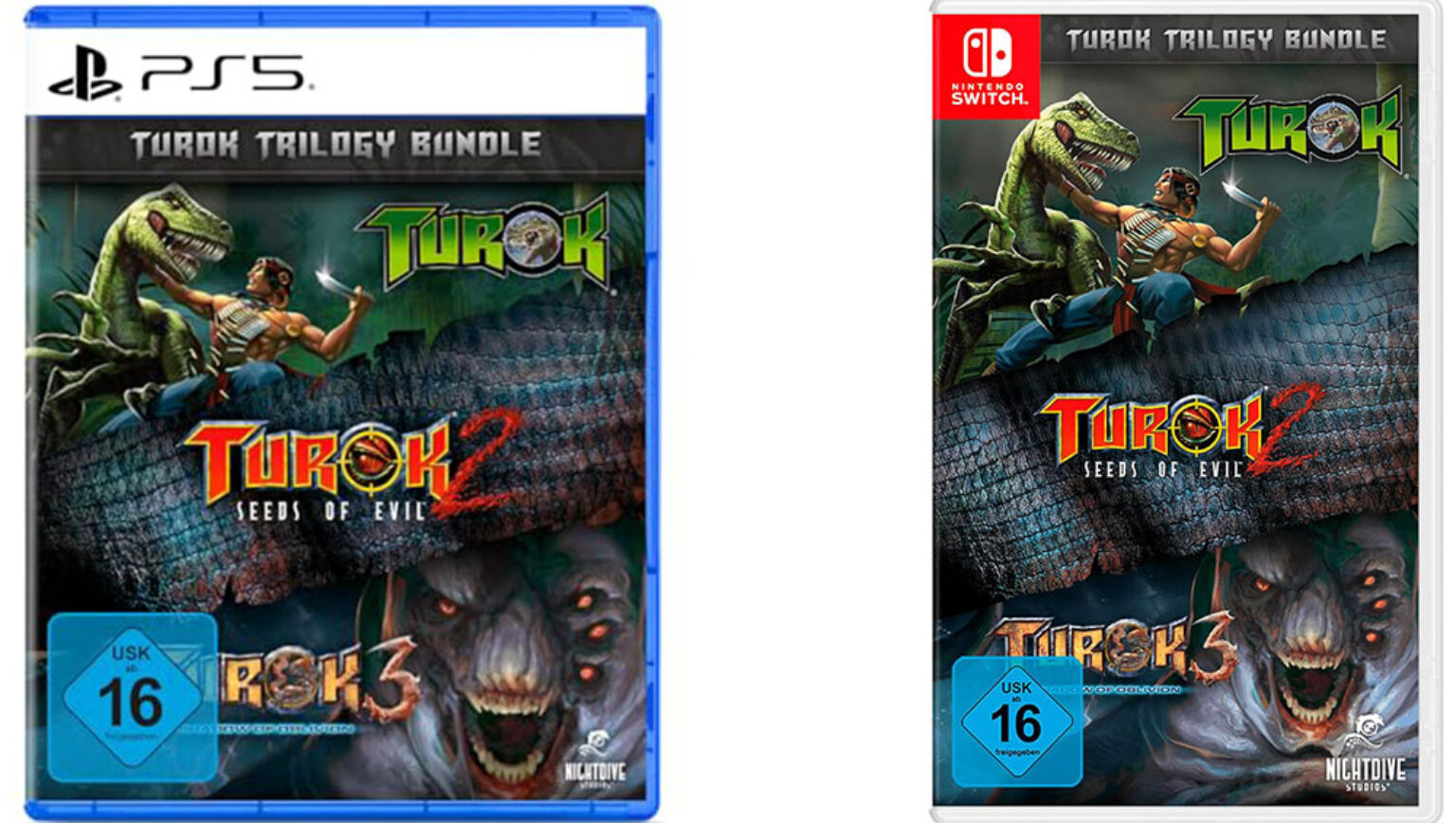 "Turok Trilogy Bundle" für die Playstation 5 & Nintendo Switch ab Oktober 2025