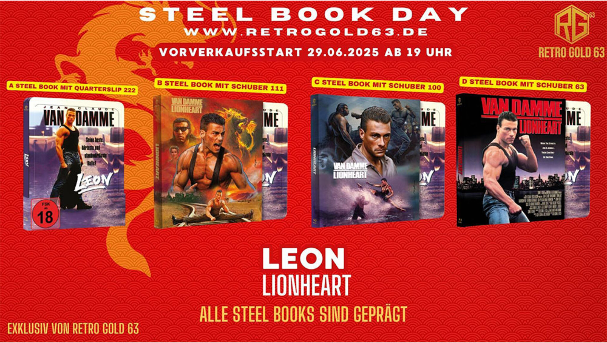 "Leon" demnächst im Blu-ray Steel book - Update