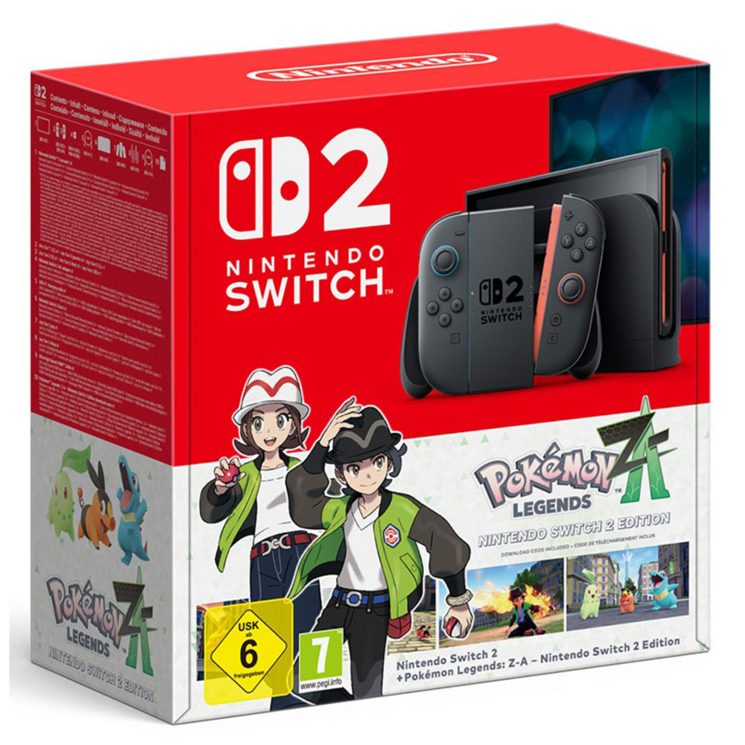 Bundle: Nintendo Switch 2 Konsole + Pokémon Legenden: Z-A ab Oktober ...