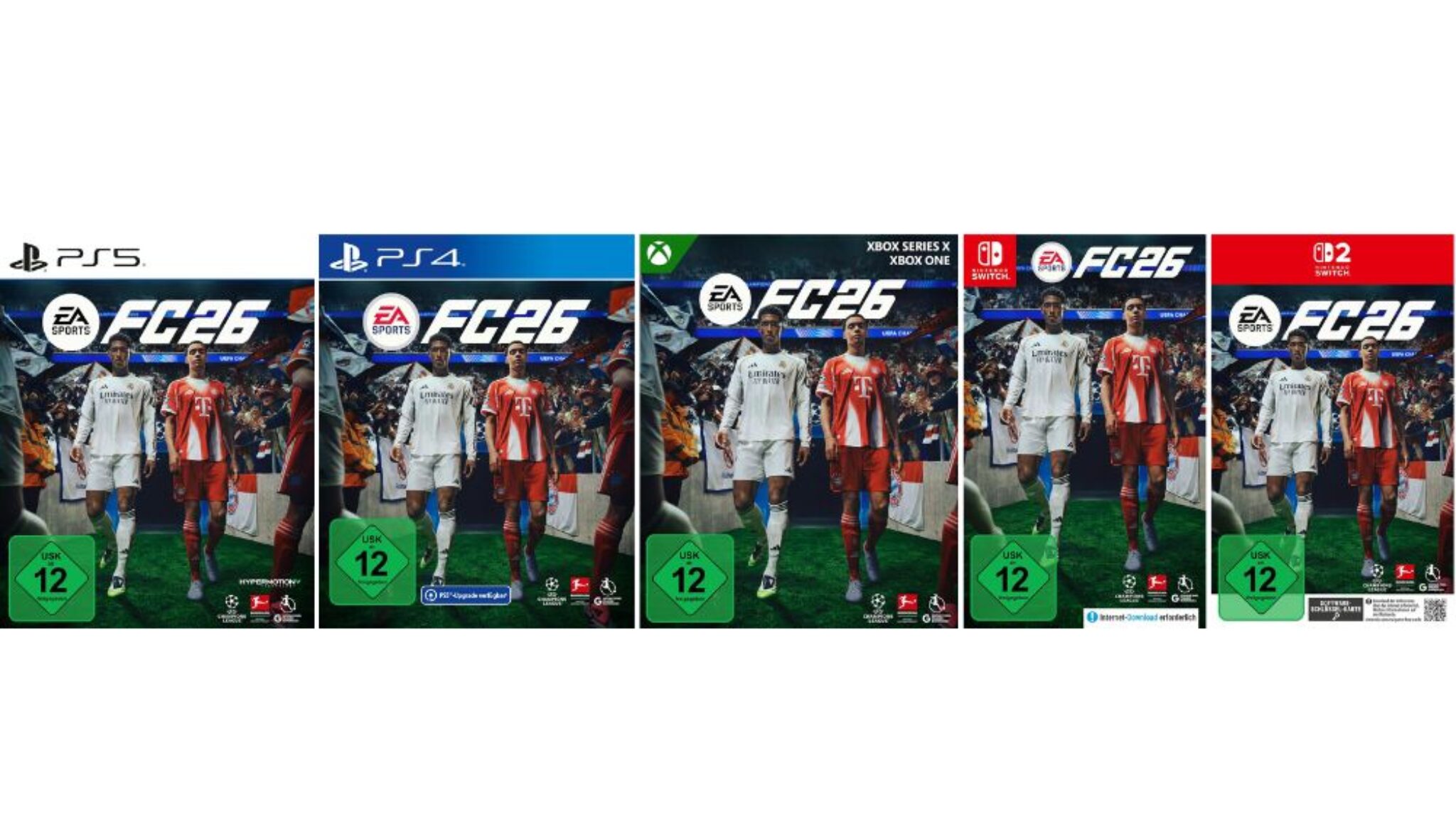 "EA SPORTS FC 26" ab September 2025 für Playstation 5/4, Xbox Series X/ One, Nintendo Switch 1/2 ...