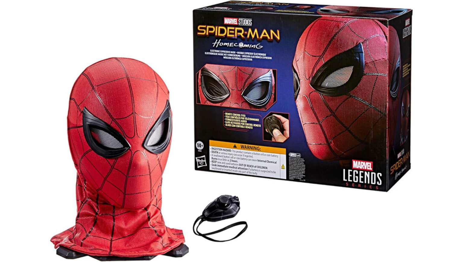 Hasbro "Spider-Man Homecoming" Elektronische Mask ab Oktober 2025