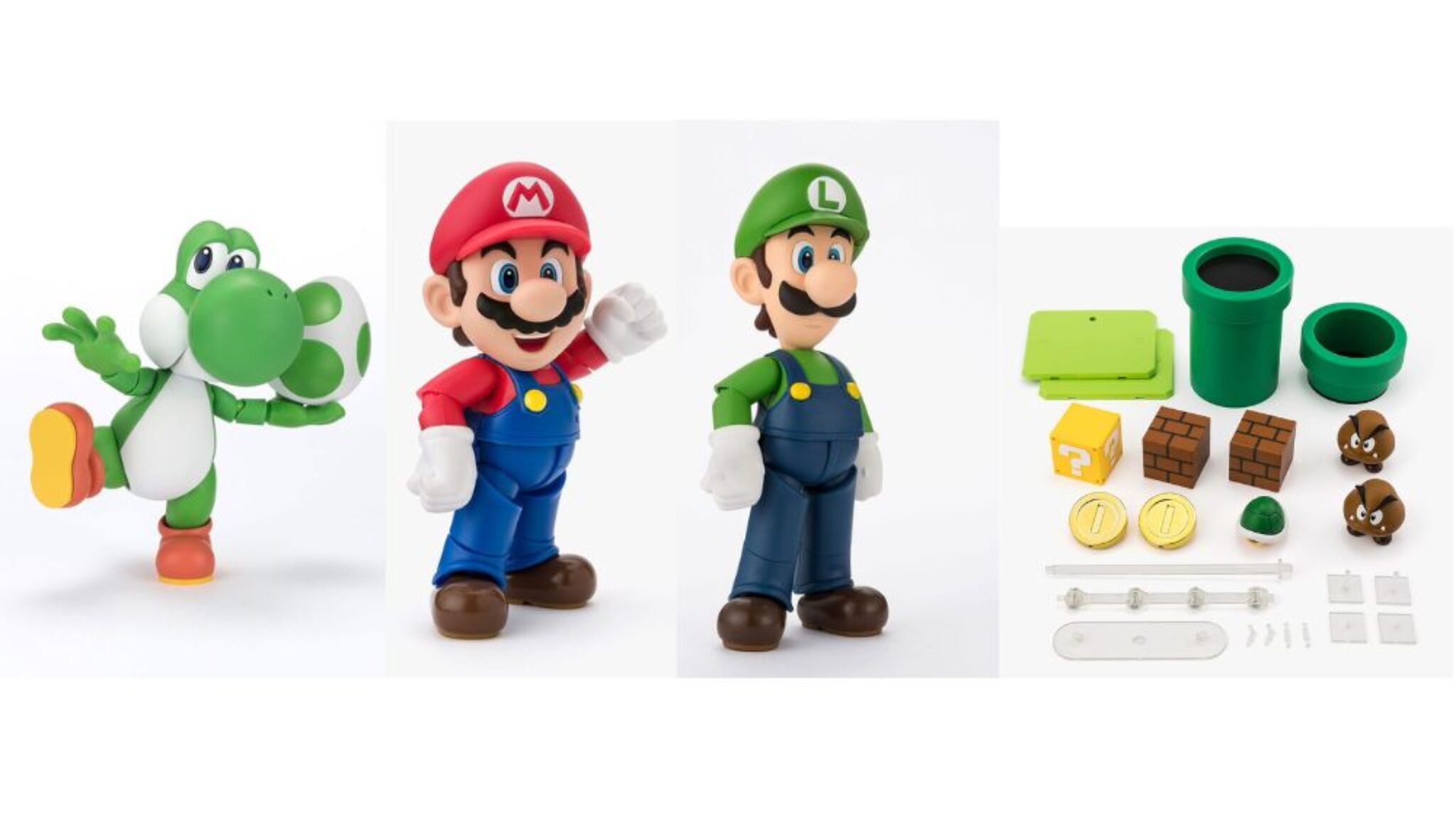"Super Mario S.H. Figuarts" Actionfiguren von Tamashii Nations ab 2 ...