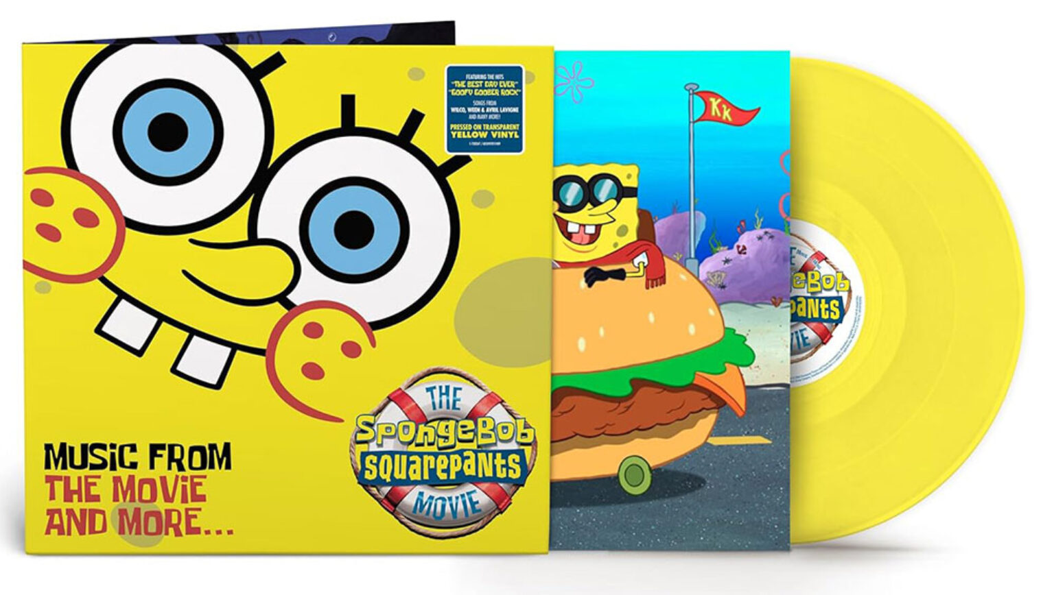 "The SpongeBob SquarePants Movie" Music from the Movie auf Vinyl ab ...
