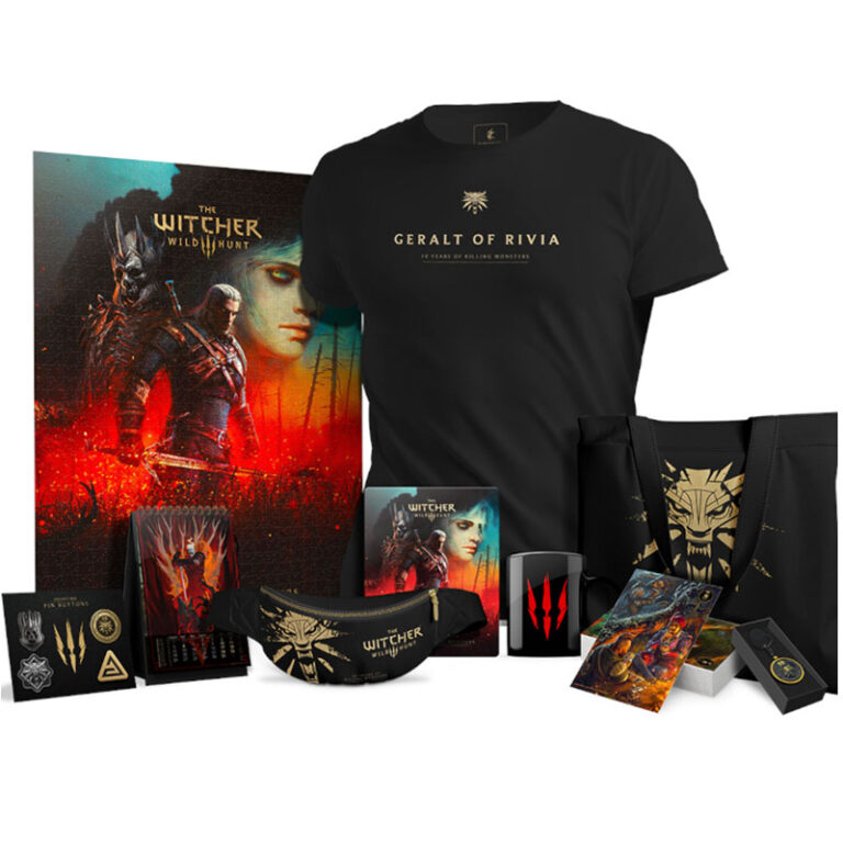 "The Witcher 3 Wild Hunt" Anniversary Monster Slayer Kit & Puzzle ...