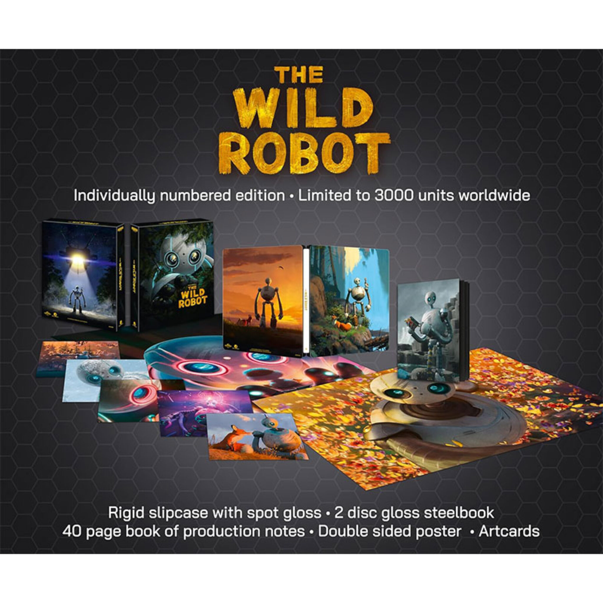 "Wild Robot" Ultimate Collectors Edition inkl. Steelbook ab November ...