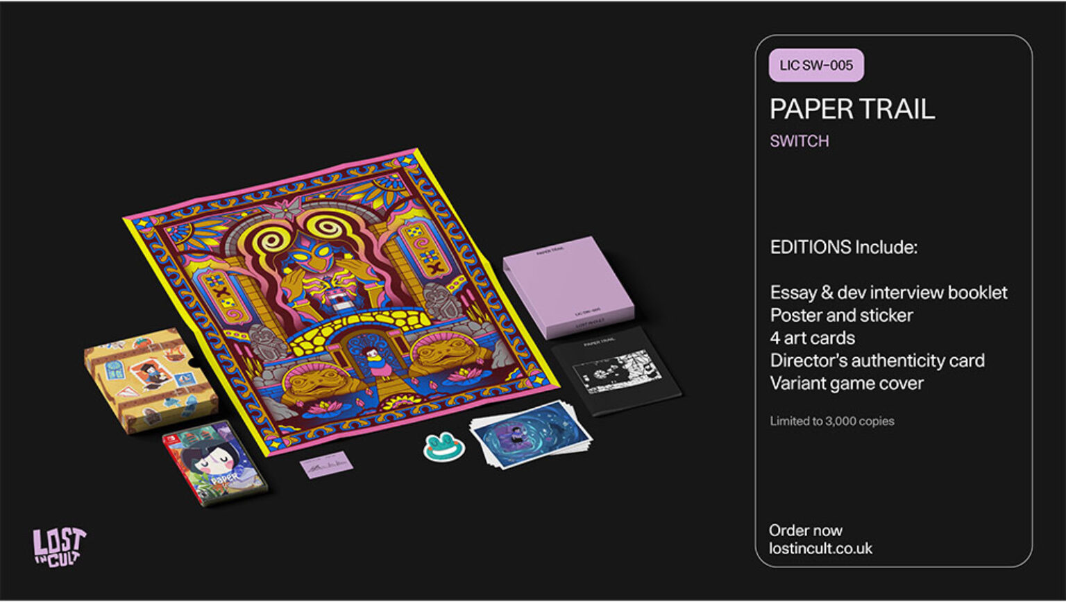 "Paper Trail" für die Playstation 5 & Nintendo Switch | Art Print ...