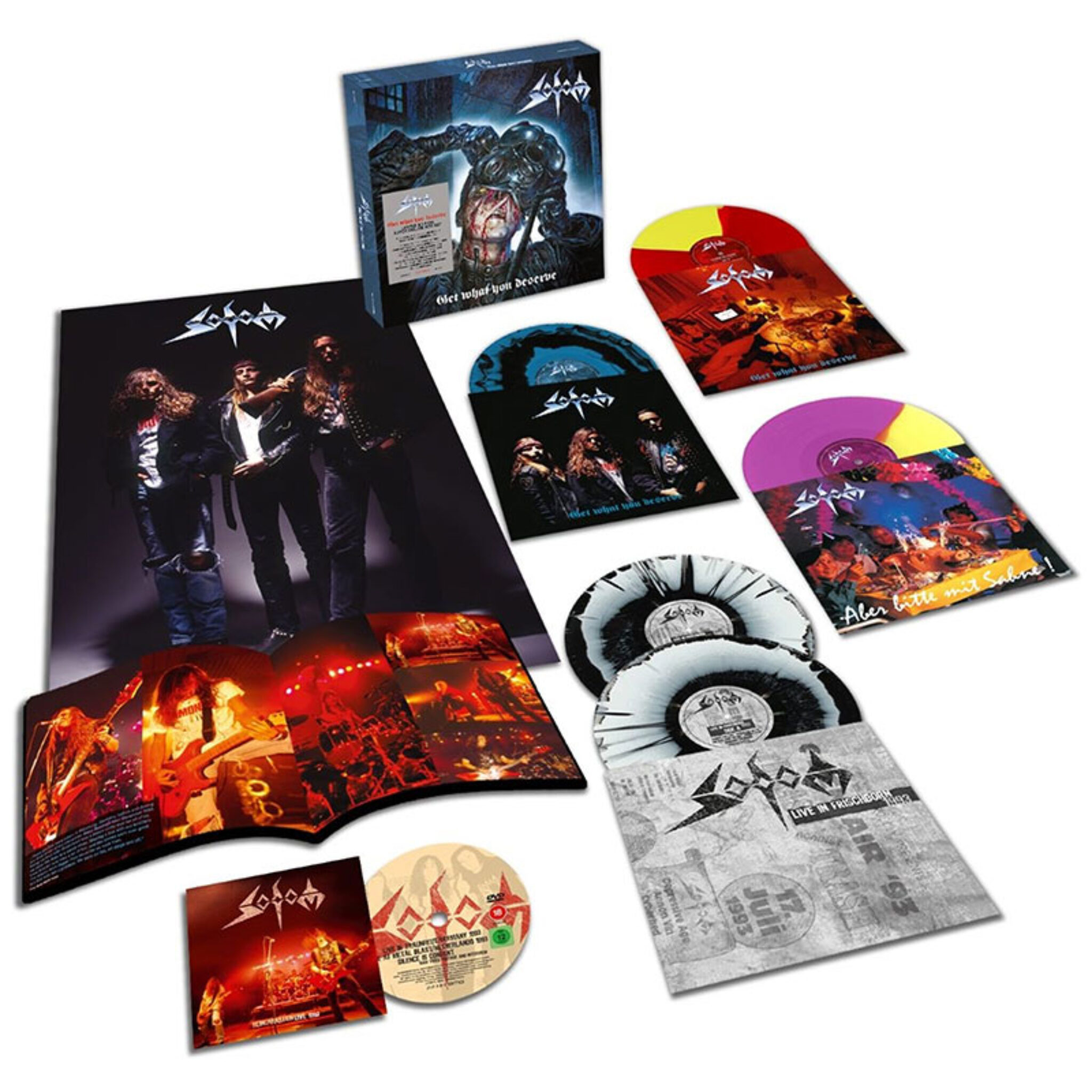 "Sodom: Get What You Deserve (2026 Remaster)" Limited Deluxe Box Set ab ...