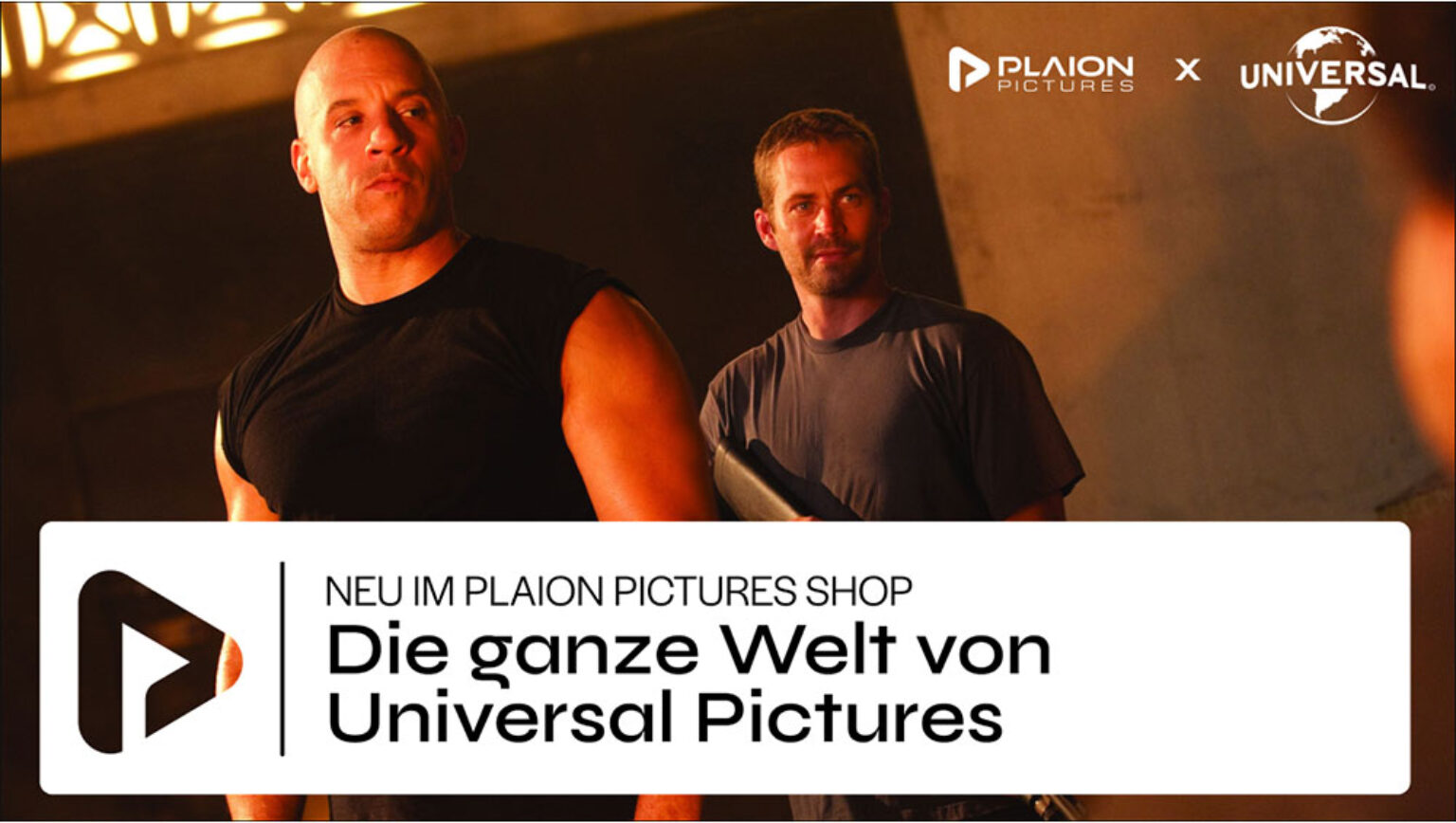 Universal Titel mit mindestens 20% Rabatt bei Plaion Pictures