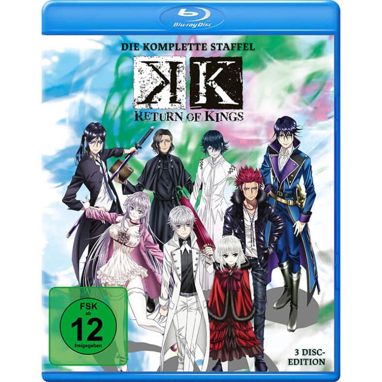 "K - Return of Kings" Die komplette zweite Staffel auf Blu-ray ab April ...