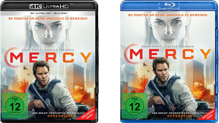 "Mercy" auf 4K UHD, Blu-ray & DVD ab April 2026 - Update