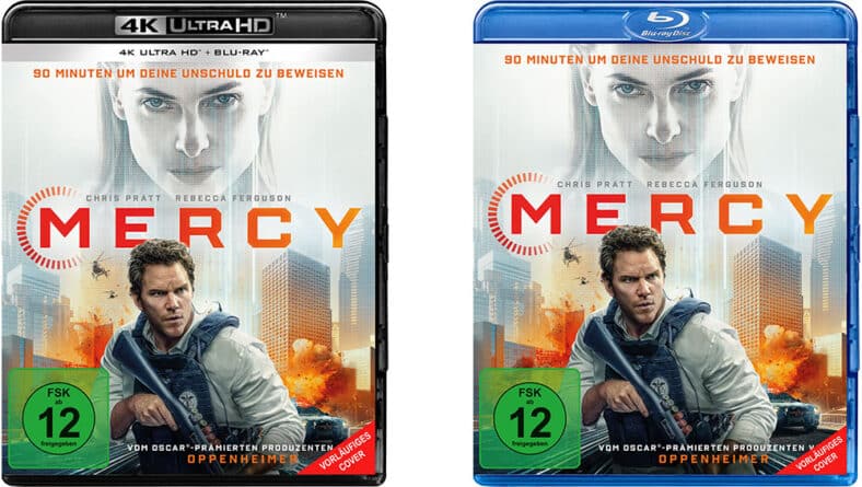 "Mercy" auf 4K UHD, Blu-ray & DVD ab April 2026 - Update