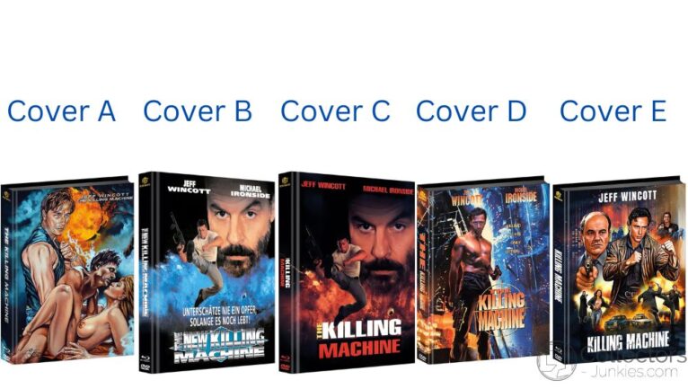 "The New Killing Machine" in mehreren Blu-ray Mediabooks ab 2026 - Update3