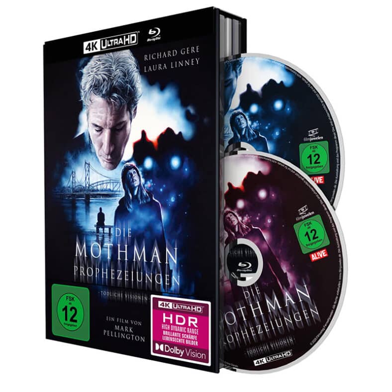 "Die Mothman Prophezeiungen" im 4K Mediabook ab Mai 2026 - Update2