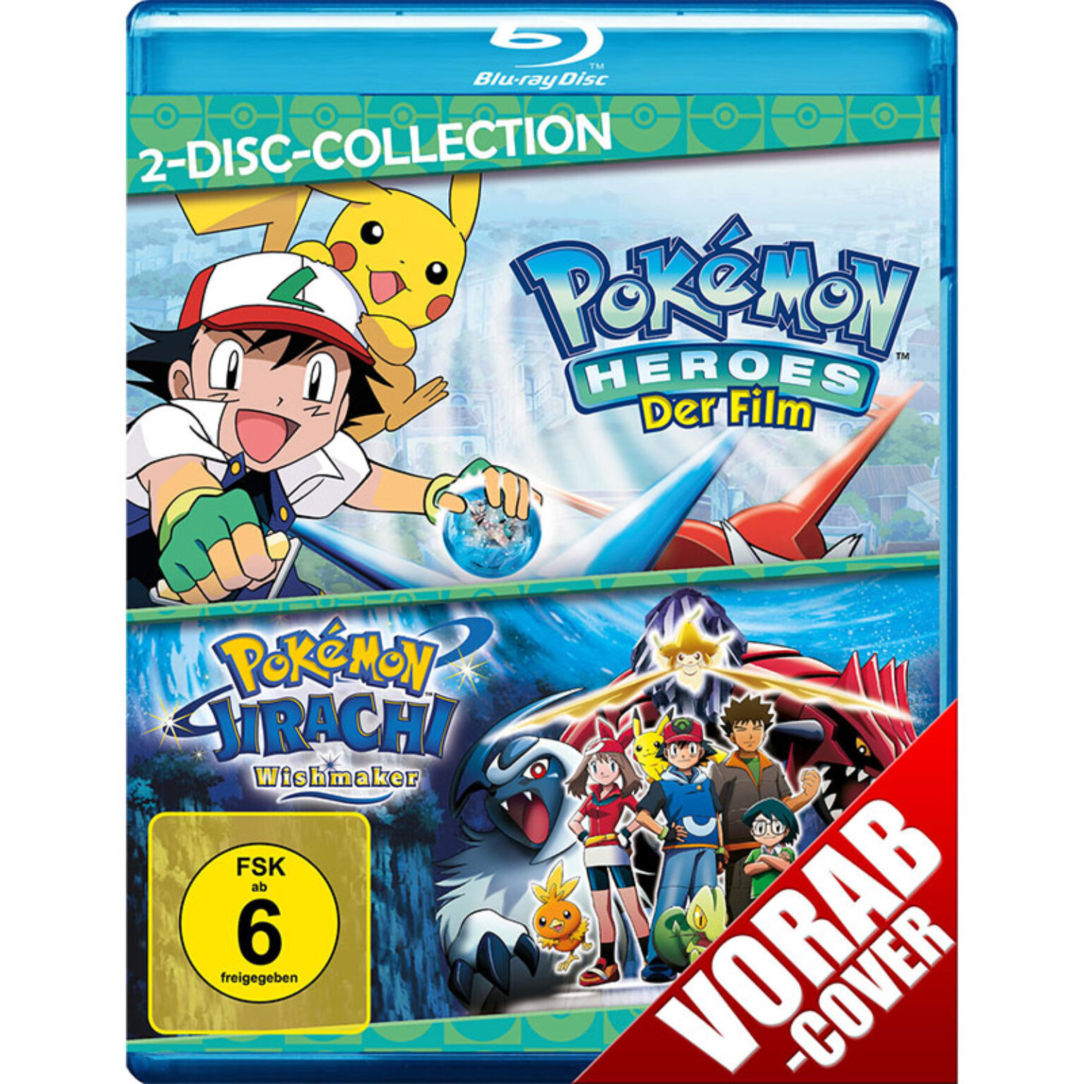 Pokémon 5 / Pokémon 6" Doppelpack auf Blu-ray ab Mai 2026