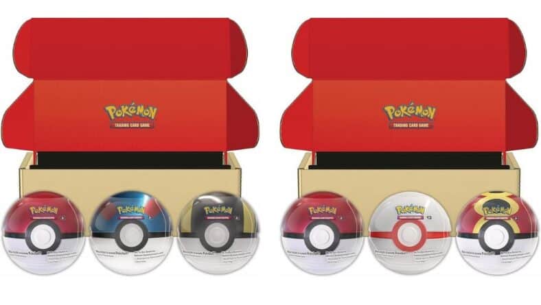 Pokémon-Sammelkartenspiel: Tin-Box-Bundle "Pokéball, Superball ...