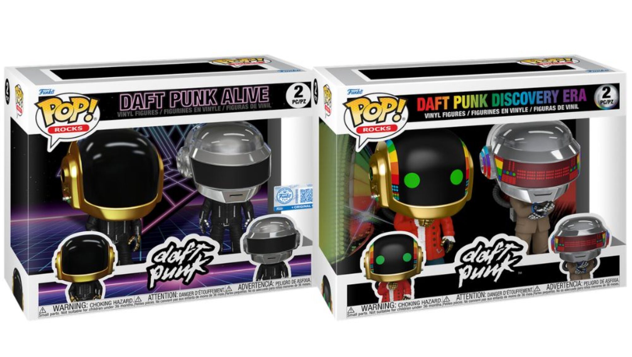 Funko POP! Rocks "Daft Punk" 2er Packs ab Mai 2026