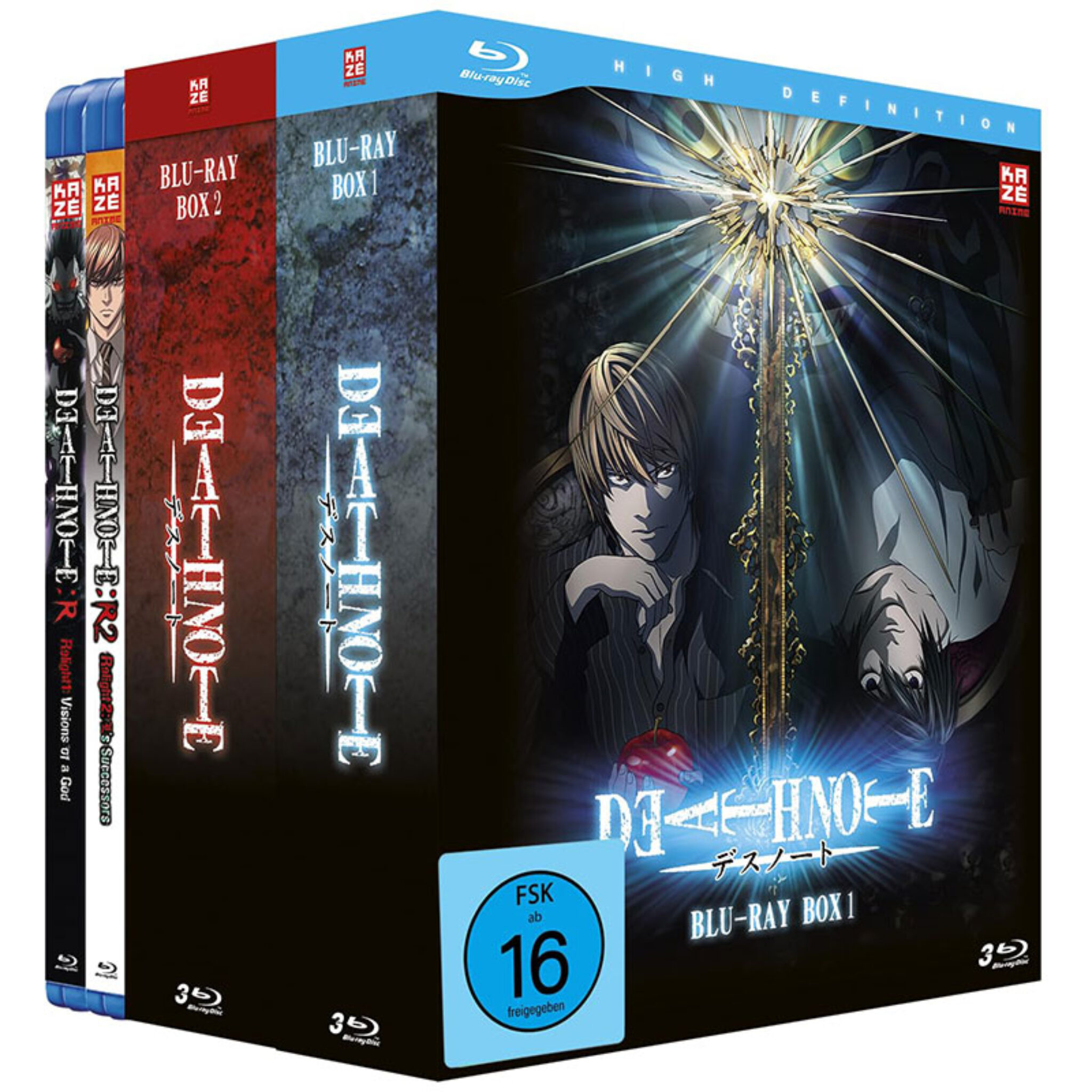 "Death Note" Gesamtausgabe + Relight Bundle auf Blu-ray ab Mai 2026