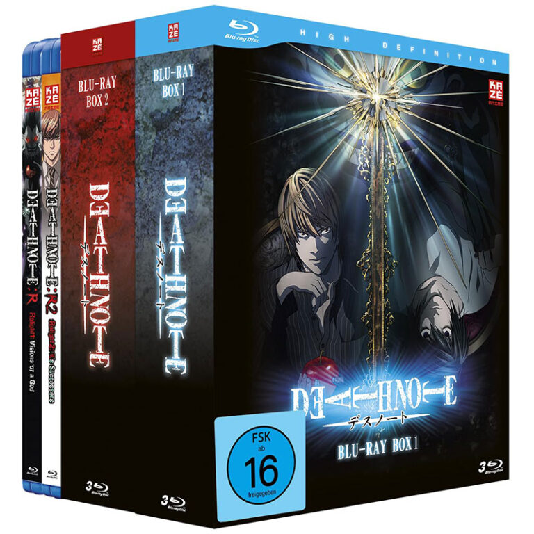 "Death Note" Gesamtausgabe + Relight Bundle auf Blu-ray ab Mai 2026
