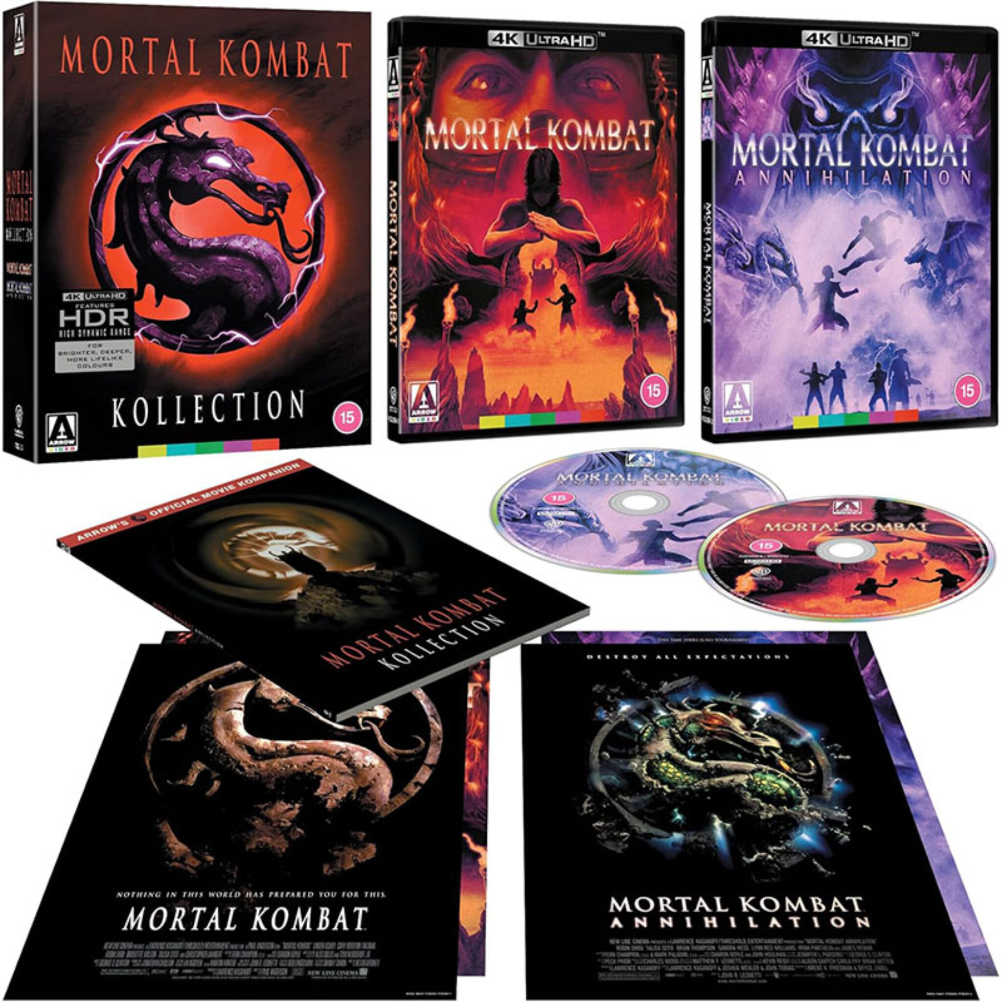 "Mortal Kombat Kollection" auf 4K UHD & Blu-ray ab Juni 2026 (UK)