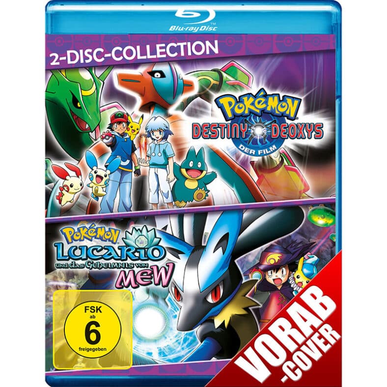 "Pokémon 7 - Destiny Deoxys / Pokémon 8: Lucario und das Geheimnis von ...