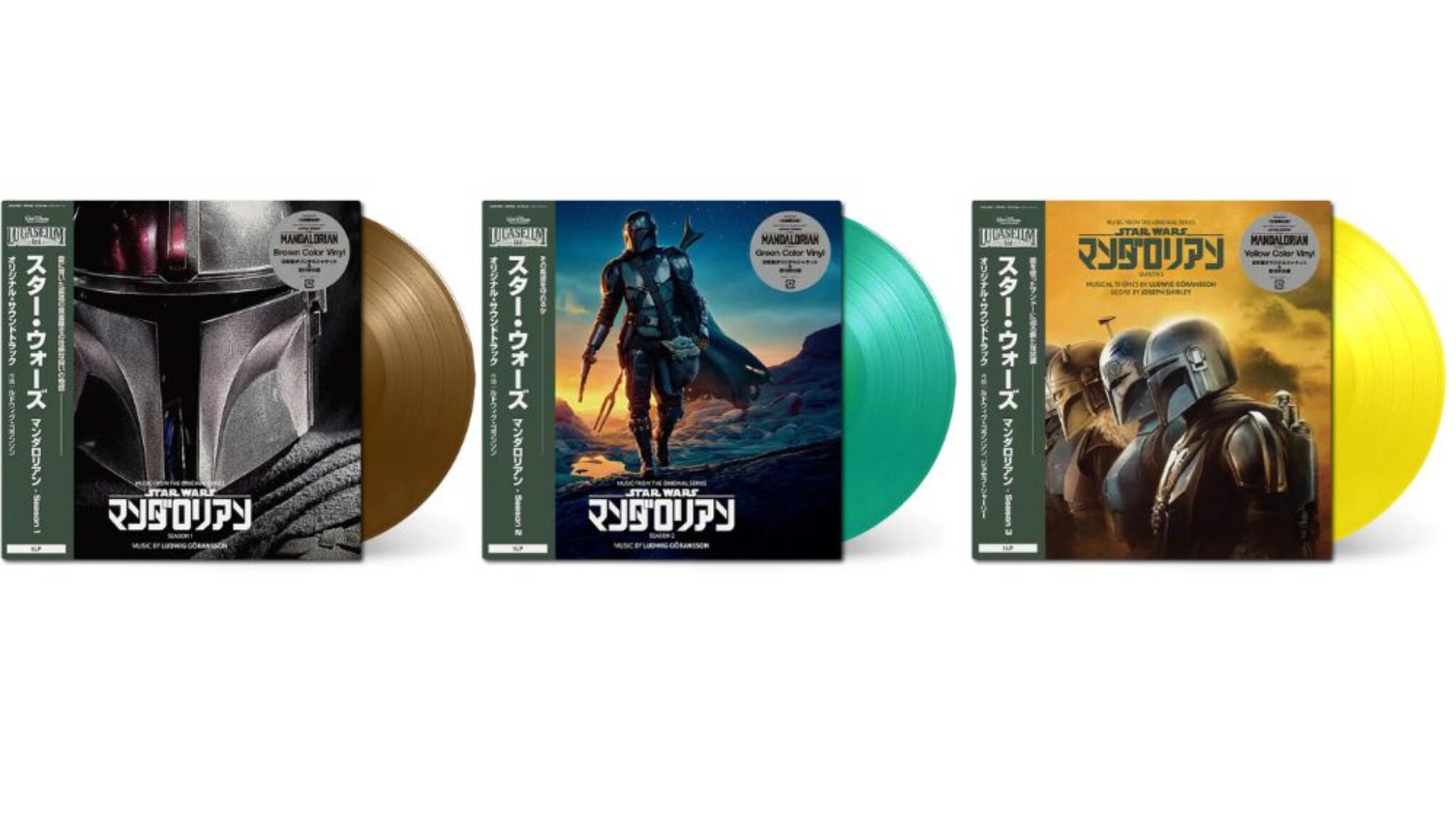 Star Wars: "The Mandalorian - Season 1-3" Original Soundtrack auf Vinyl ...