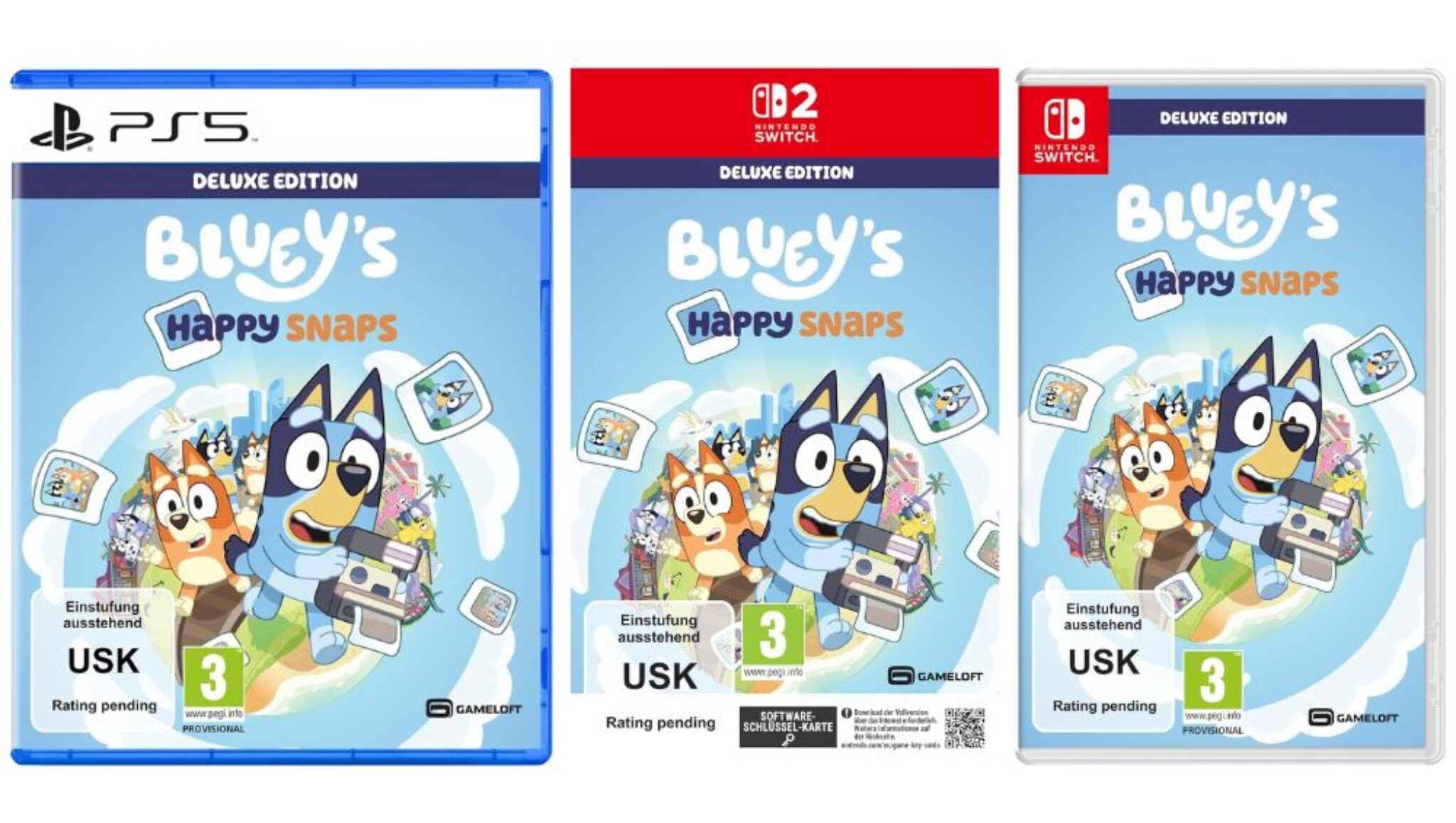 "Bluey´s Happy Snaps" Deluxe Edition für die Playstation 5, Xbox Series ...