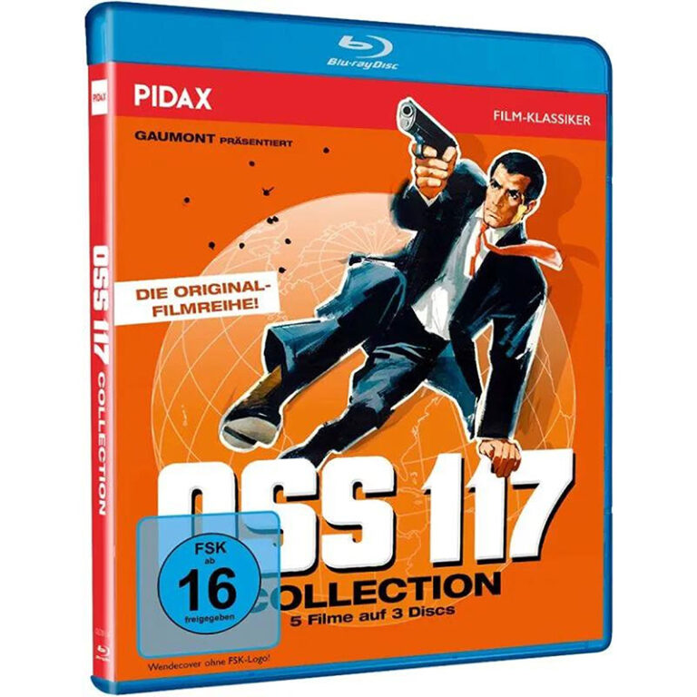 "OSS 117" 5-Film-Collection auf Blu-ray ab August 2026