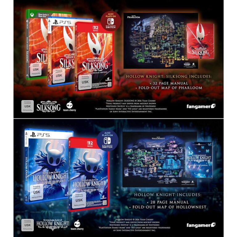 "Hollow Knight" & "Hollow Knight: Silksong" für Playstation 5 ...