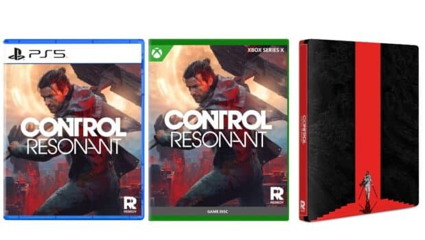 "Control Resonant" Standard Variante & Steelbook für Playstation 5 ...